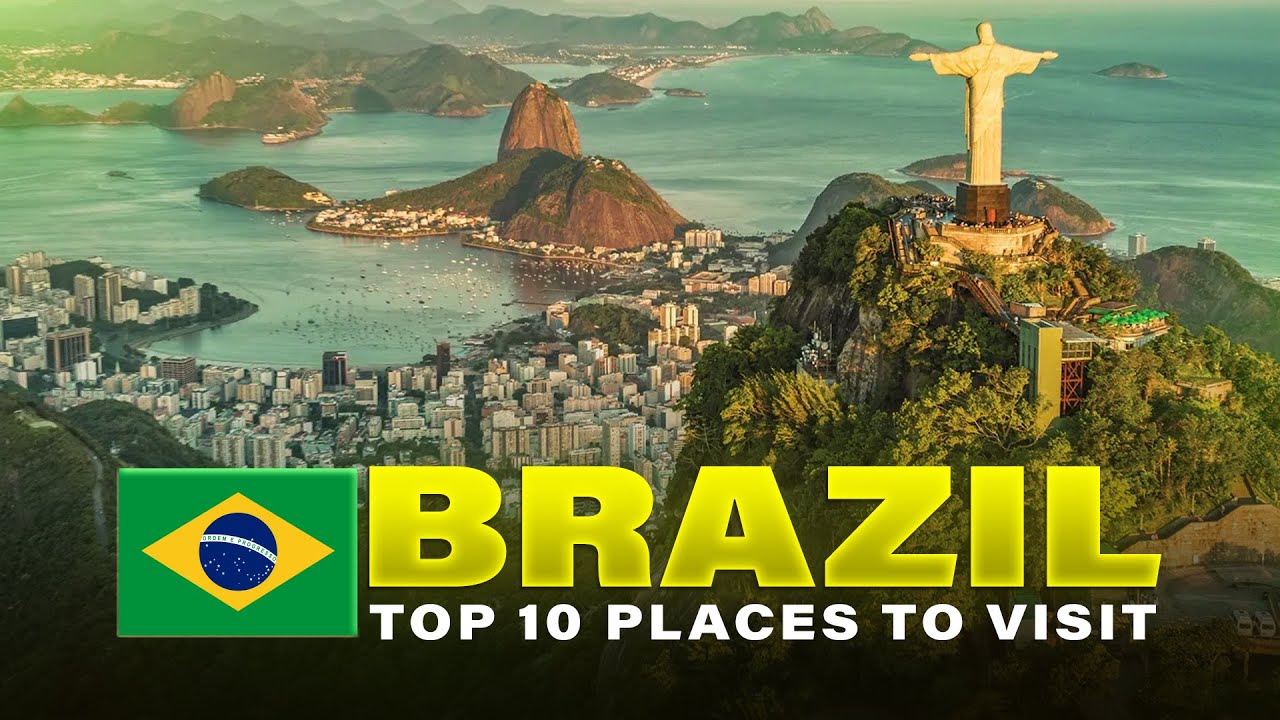 Top 10 Tourist Destinations in Brazil 2024 || Brazil Travel Guide ...
