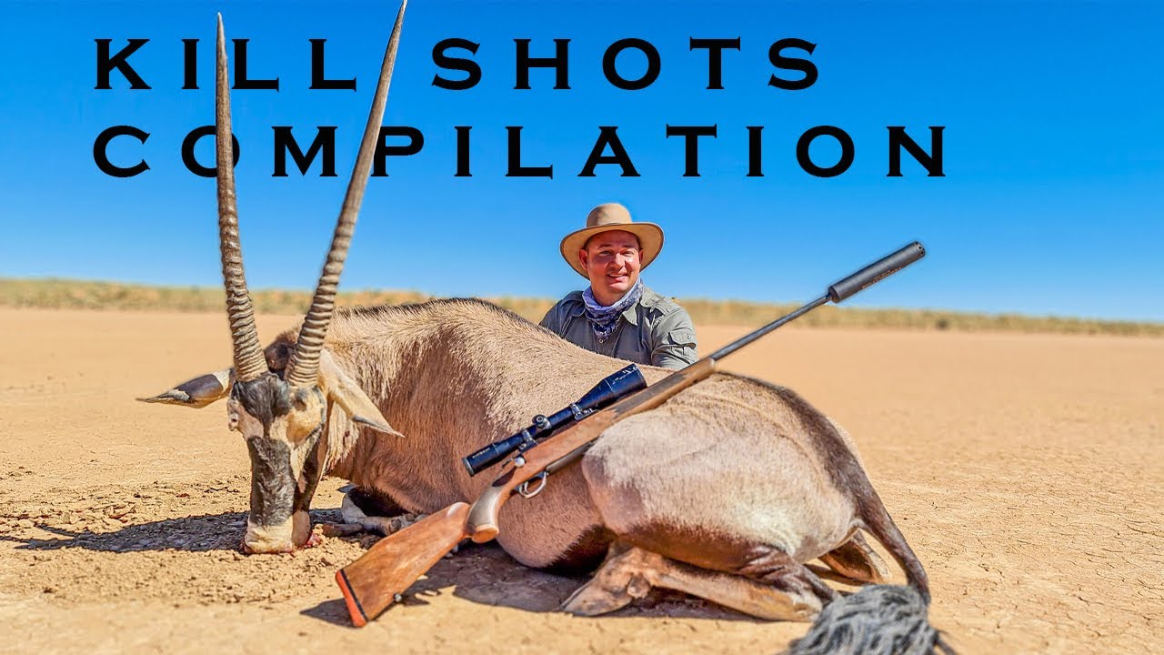 12 Kill Shots Compilation, Ultimate Namibian Kalahari Hunt 2021!! - YouTube