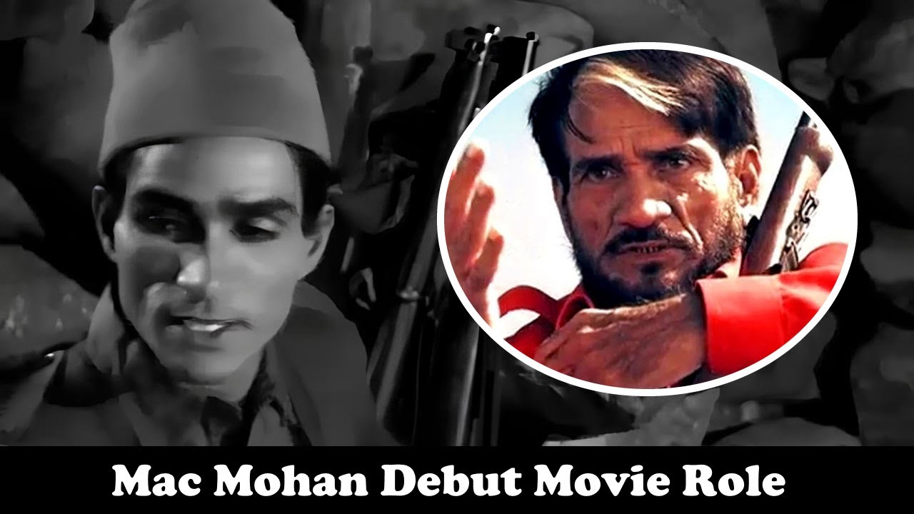 Mac Mohan in his Debut Movie Role in Bollywood | Haqeeqat (1964) | #bollywood - YouTube