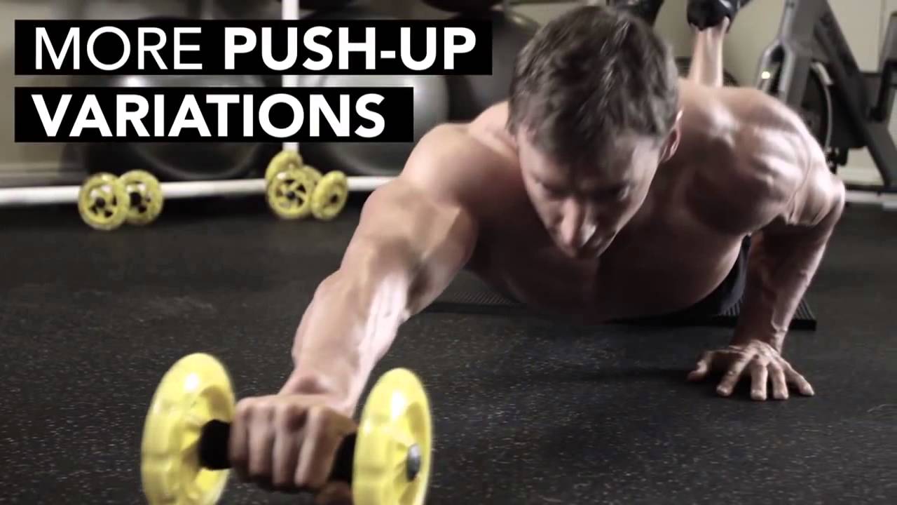 SKLZ COREwheels Dynamic Core Strength Trainer - YouTube