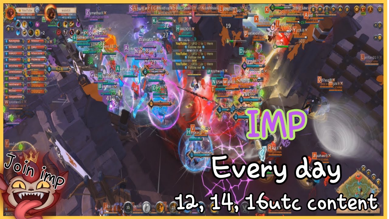 IMP 파이트 영상ㅣAlbion Fight guild IMP - YouTube