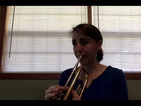 5th Grade Music: Ayre and Dance- Trumpet- Measure 33-end - YouTube