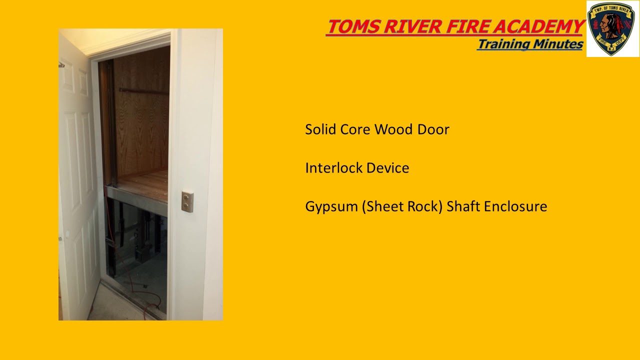 Residential Elevators Overview for Fire Department Response - YouTube