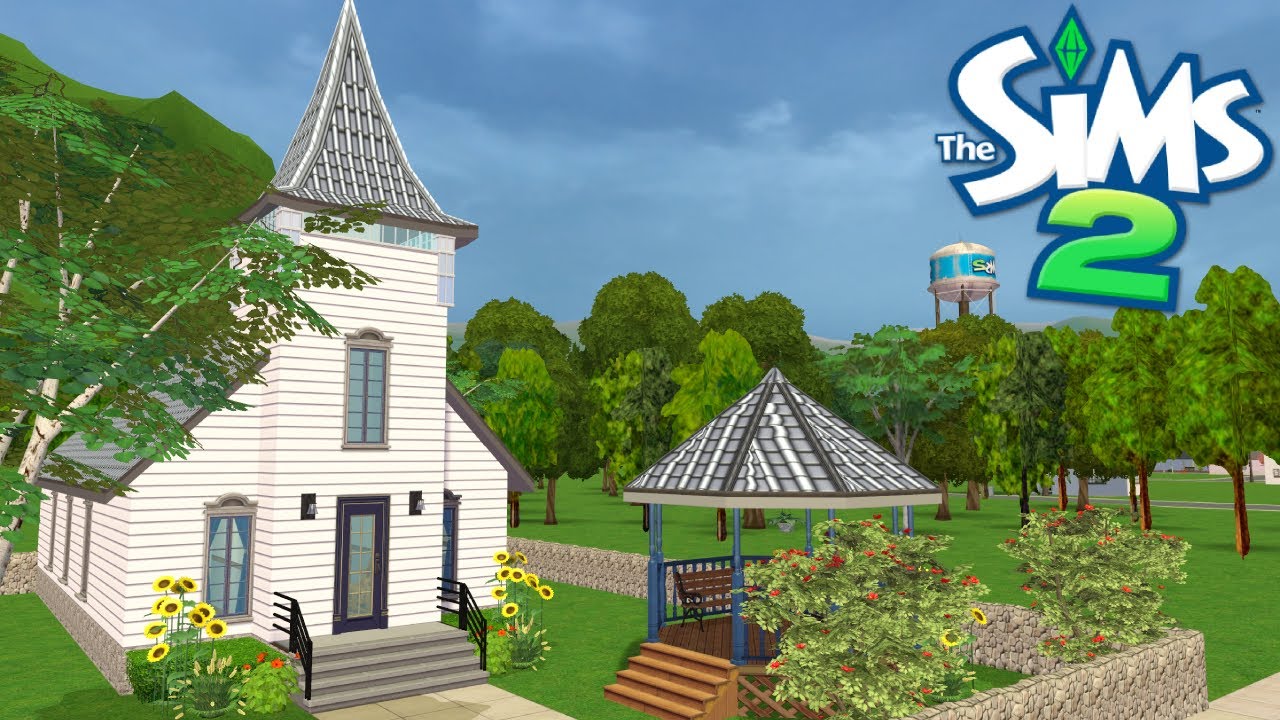 i built a CHURCH in THE SIMS 2 - YouTube