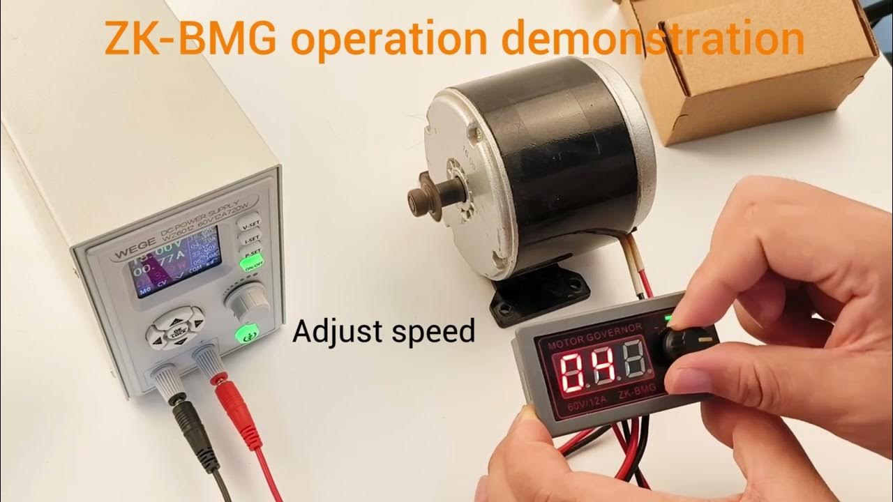 DC Motor Speed Controller, PWM DC 9-60V/12A/500W Electric Motor Speed ...