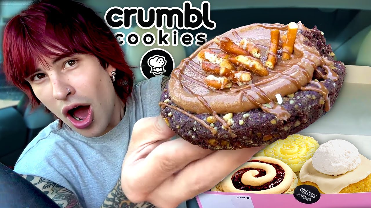 Trying This Weeks Crumbl Cookies! - YouTube