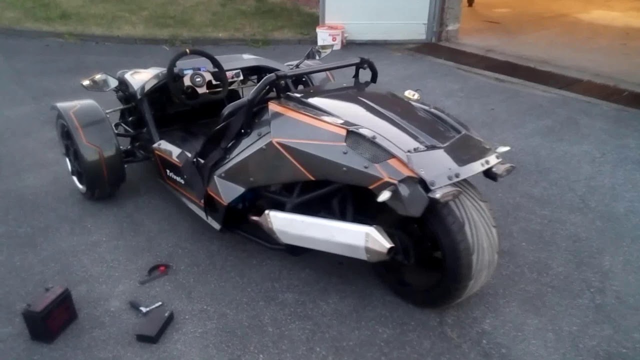 ZTR Roadster erster Lauf nach 9 Monaten - YouTube