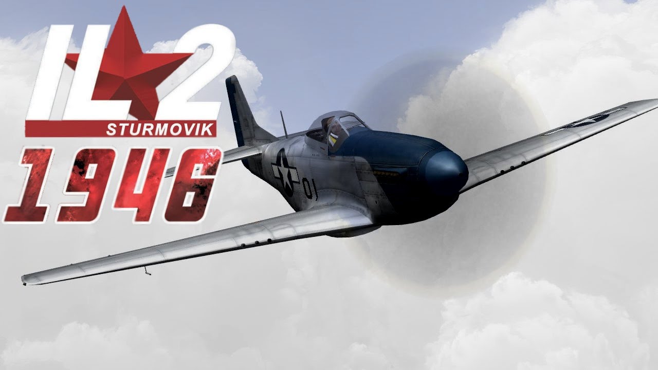 IL-2 1946: P-51 airfield attack - YouTube