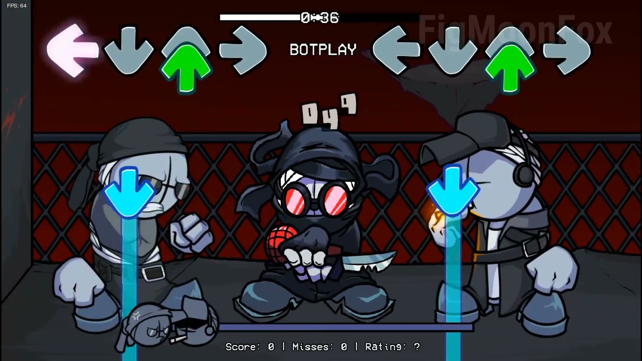 FNF Sanford and Deimos sings Nevada Blood - YouTube