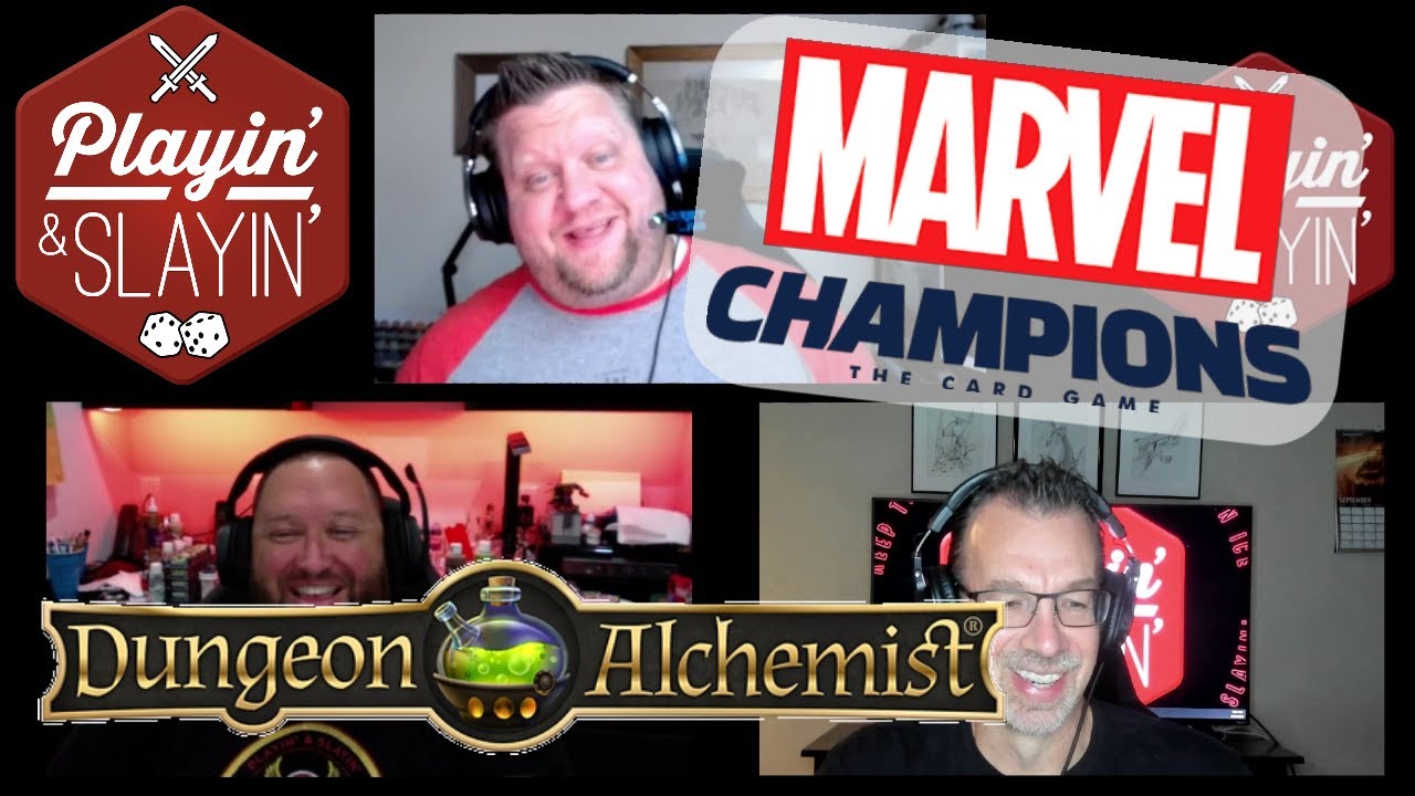 Playin and Slayin #64 | Marvel Champions | Dungeon Alchemist - YouTube