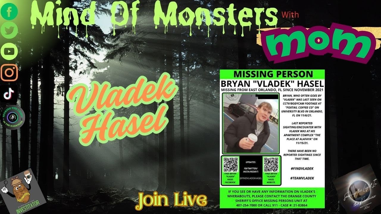 Missing Case Vladek Hasel Orlando Florida , Special Guest Vladek's ...