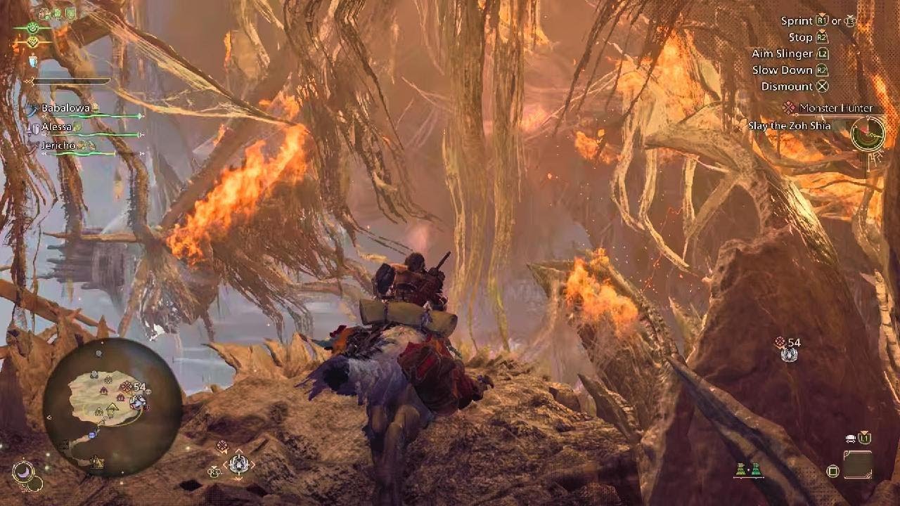 Sick tail slice on Zoh Shia Monster hunter Wilds - YouTube