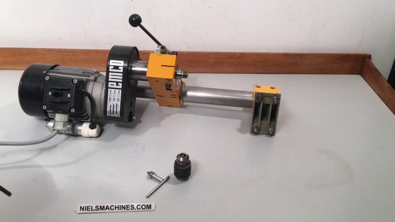 Emco Compact 5 Milling Attachment - YouTube