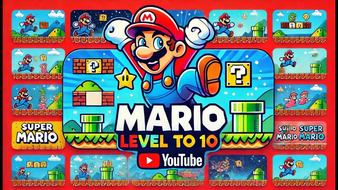 Super mario bros level 1.10 game play - YouTube