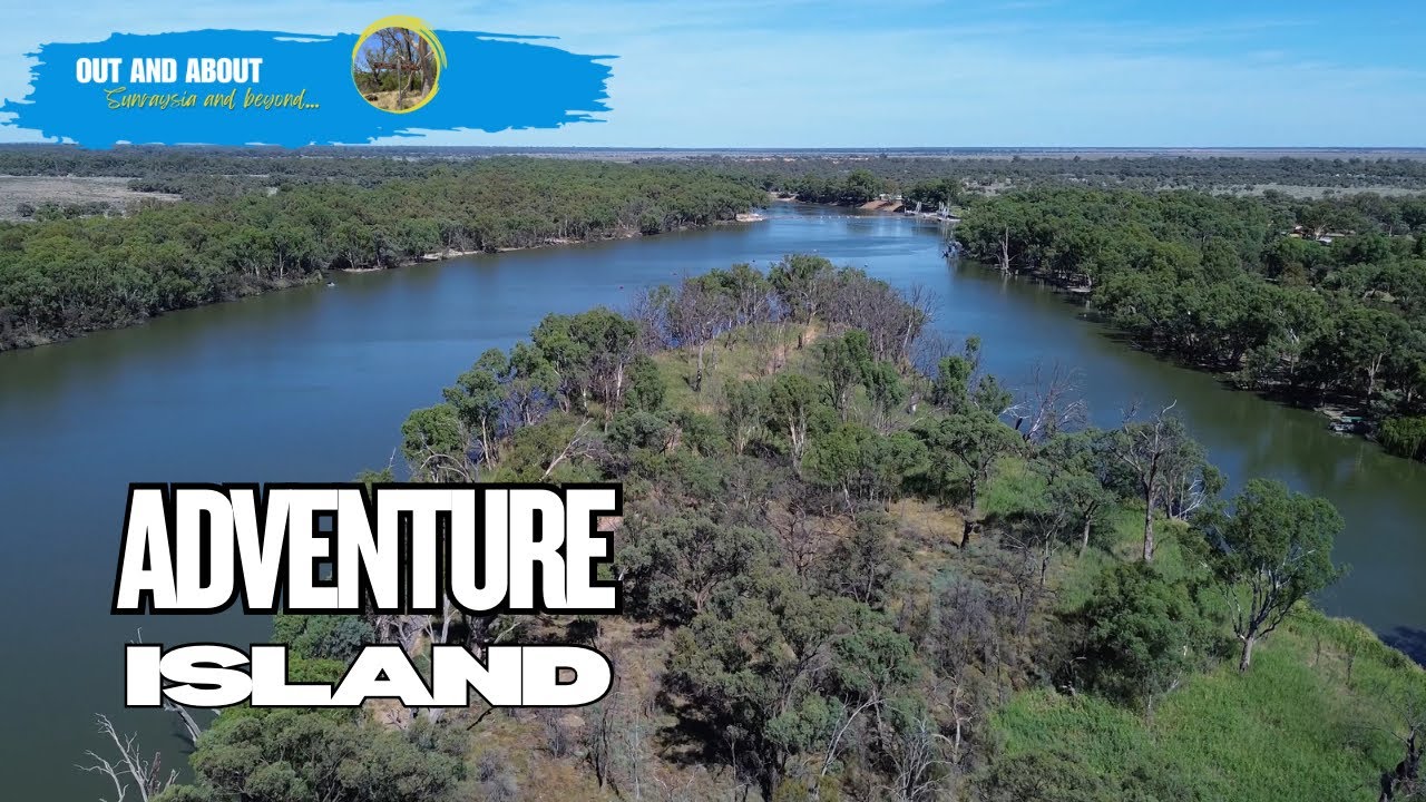 Junction Island! Where the Murray and the Darling Rivers meet - YouTube