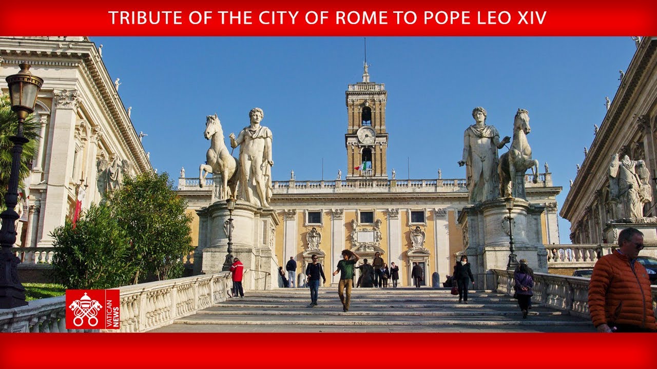 Tribute of the City of Rome, May 25, 2025 – Pope Leo XIV - YouTube