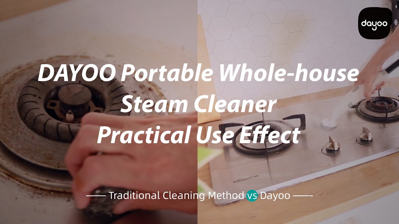 DAYOO Portable Whole-house Steam Cleaner | Traditional Cleaning Method ...