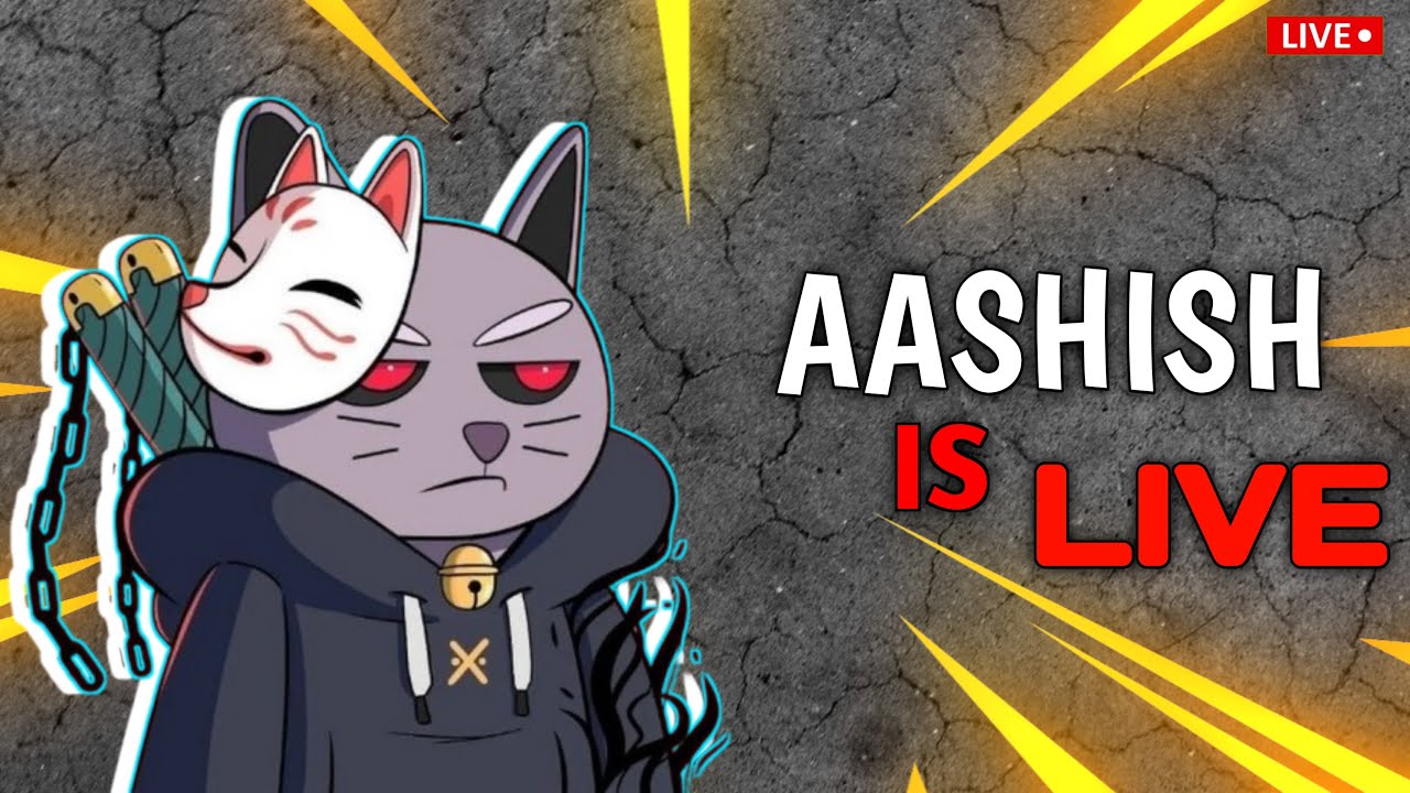 Aashish FF is live 😸 PUSHING BR RANK GOLD TO GRANDMASTER TOP 1 🐱 ...