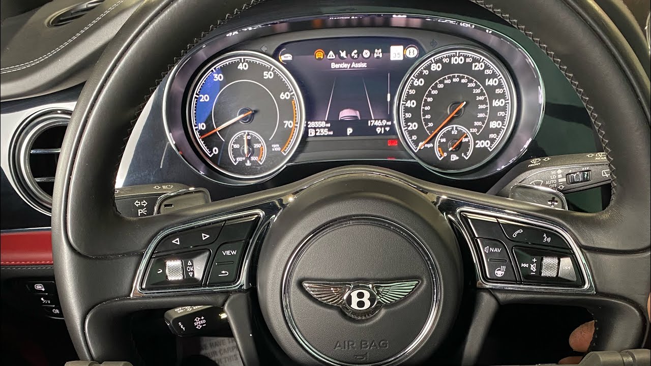 2019 Bentley Bentayga front and rear brake service - YouTube