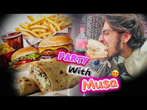 Fast Food 🍱 Party With Musa || Mr Safi || Fast Food🍲 - YouTube