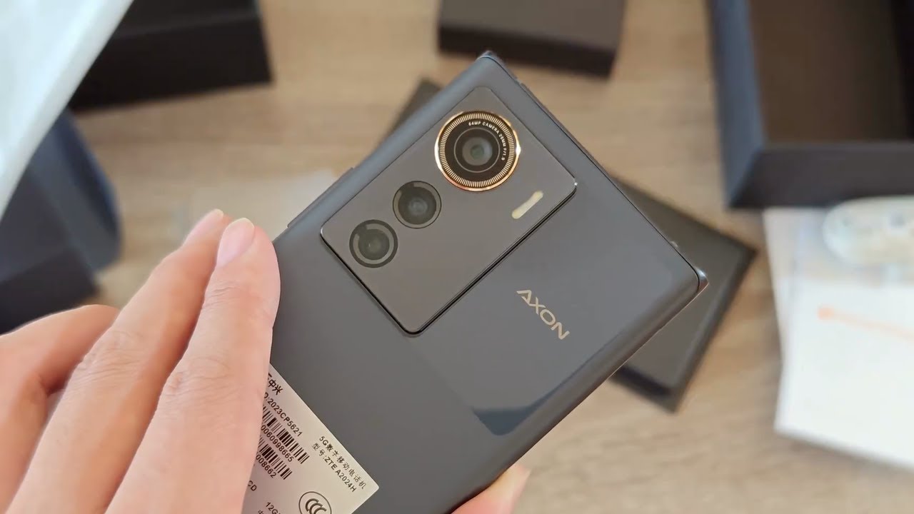 ZTE Axon 50 Ultra -Unboxing & Hands On Review - YouTube
