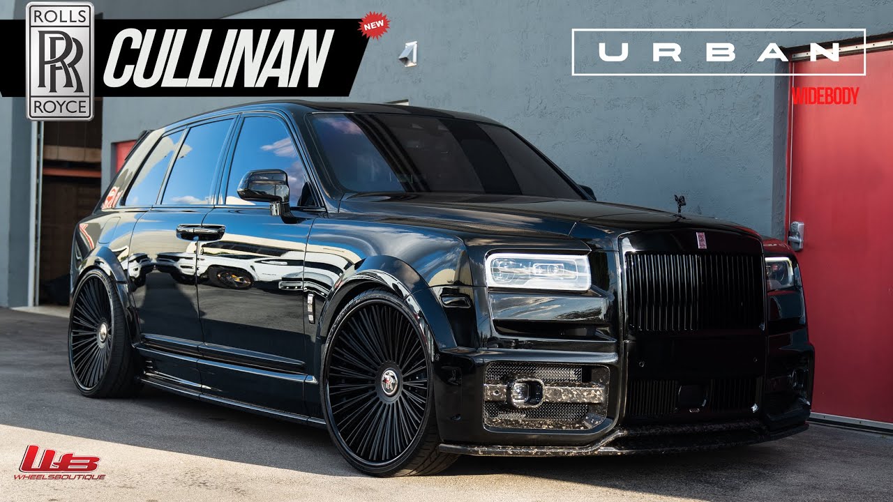 Urban Automotive Cullinan : Rolls Royce Widebody kit - YouTube