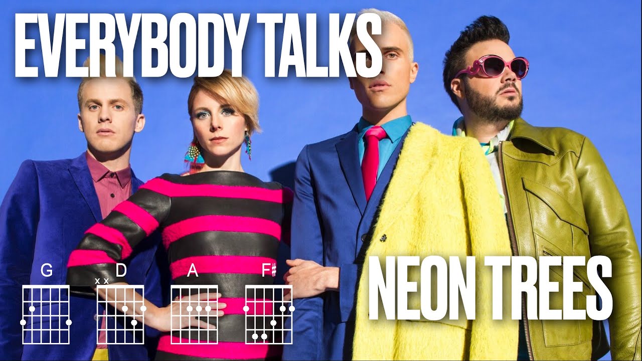Everybody Talks (clean) - Play-a-long for modern band - YouTube