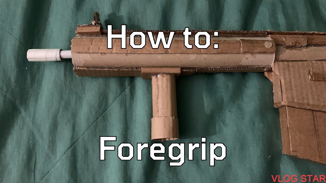How to make: Basic foregrip - YouTube