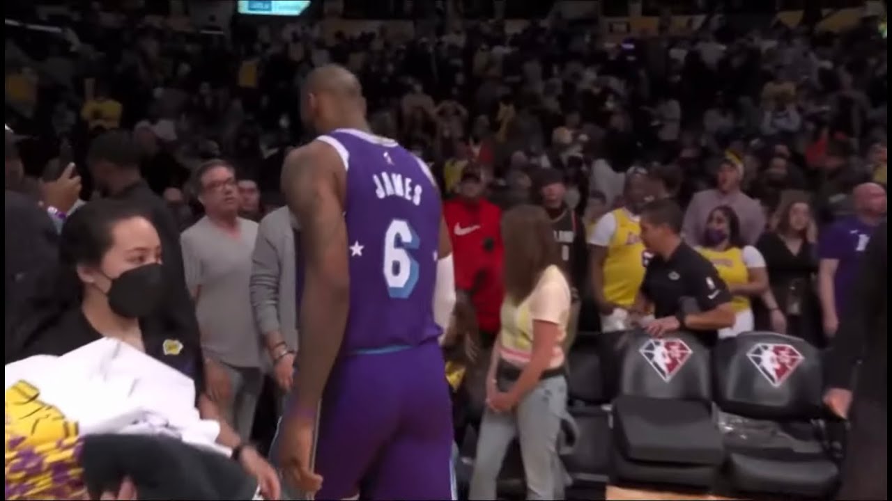 LeCryBaby shows No Sportsmanship After His Worst GameWinner Choke - YouTube