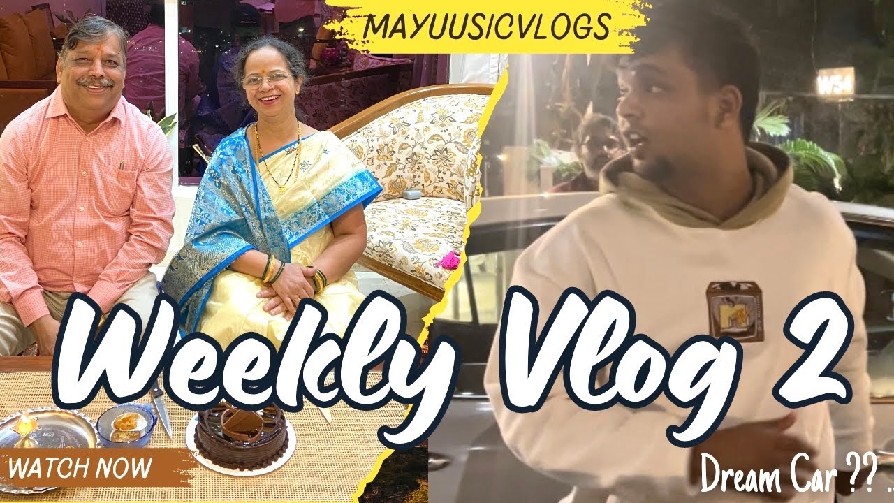 Weekly Vlog 2| Driving my dream car 🚗 | 29th Anniversary | Sunday ...