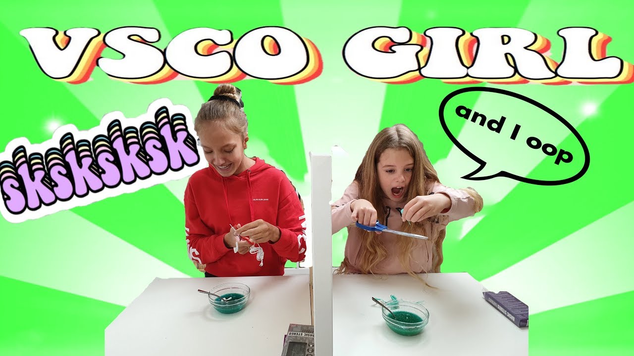 VSCO TELEPATHIE SLIME CHALLENGE !!! - YouTube