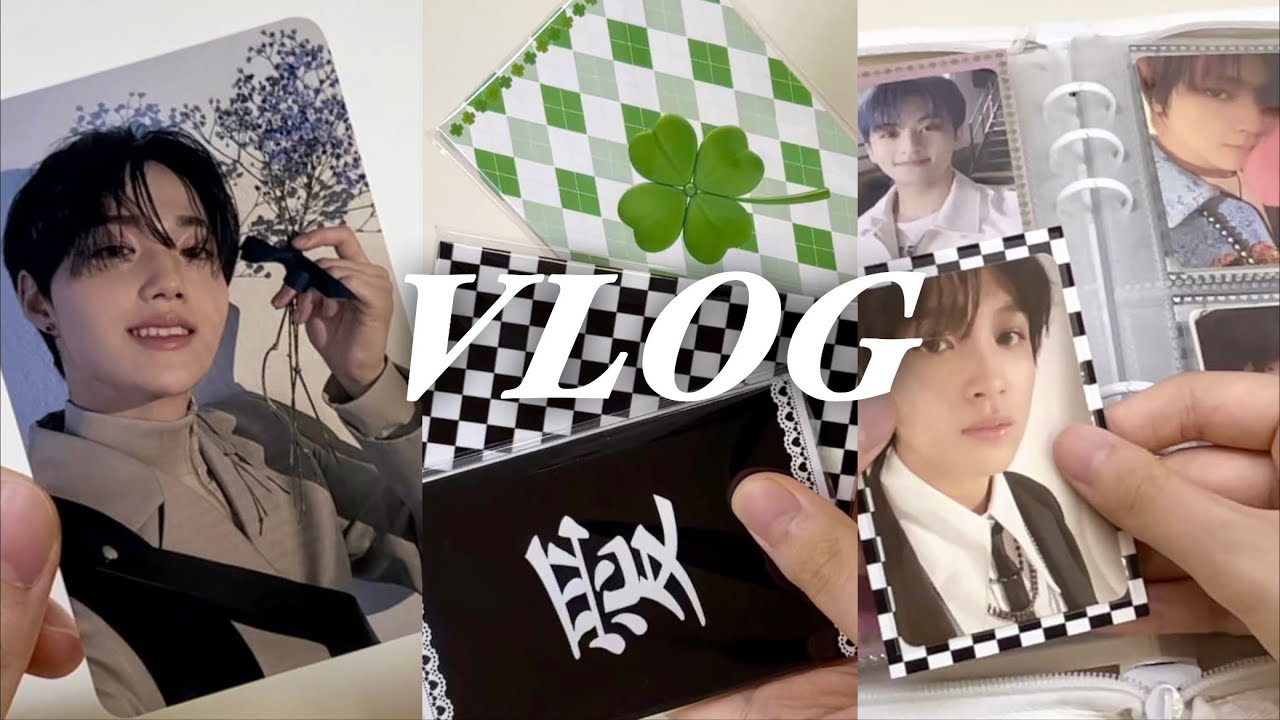 덕질로그 분실된 준등기 찾아 삼만리 한 썰 푼다😅 덕질 브이로그 • 트메로그 • 잡덕로그 • 브이로그 • 반택깡 • 바인더정리 • 포카포장 • 바인더대지 • Cd