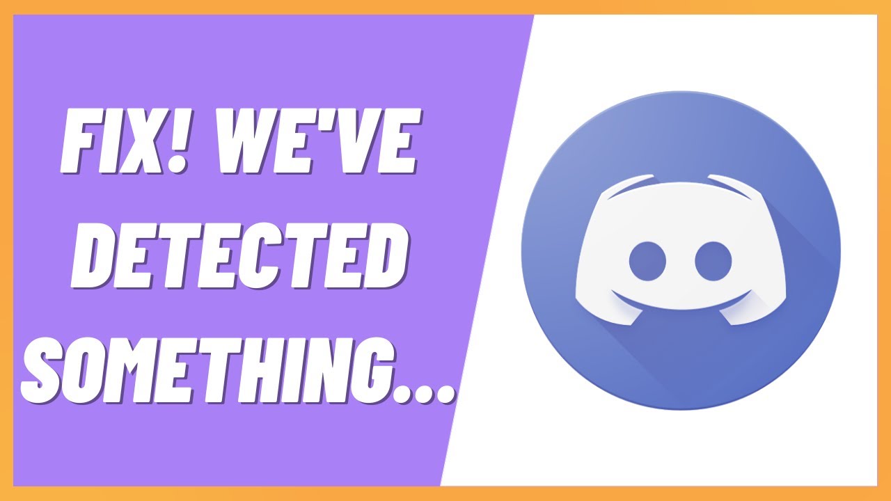 How To Fix We've Detected Something Out of The Ordinary - YouTube
