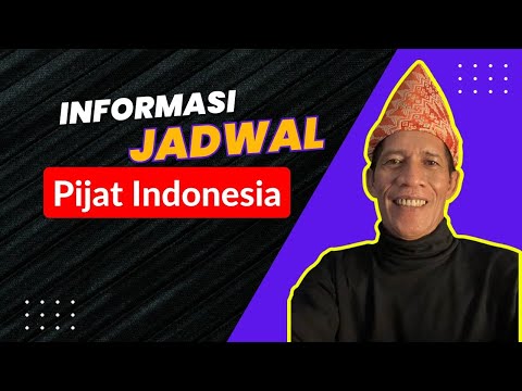 Informasi Jadwal Pijat Indonesia (M Mukmin) @PijatIndonesia
