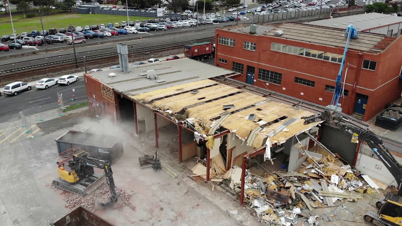 Site Clearing and demolition Geelong - YouTube