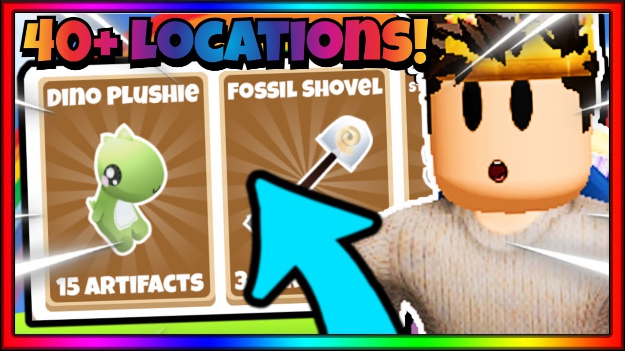 40+ SPAWN LOCATIONS FOR *FOSSILS* IN OVERLOOK BAY! (SECRET GUIDE ...
