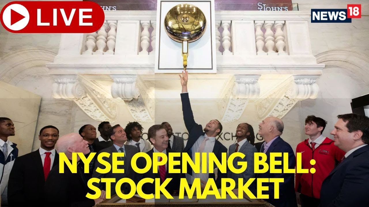 NYSE Opening Bell LIVE | Stock Market LIVE | New York Stock Market ...