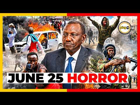 June 25 HORROR:  Protesters CLASH with Police as Lockdown Hits Nairobi |Plug Tv Kenya