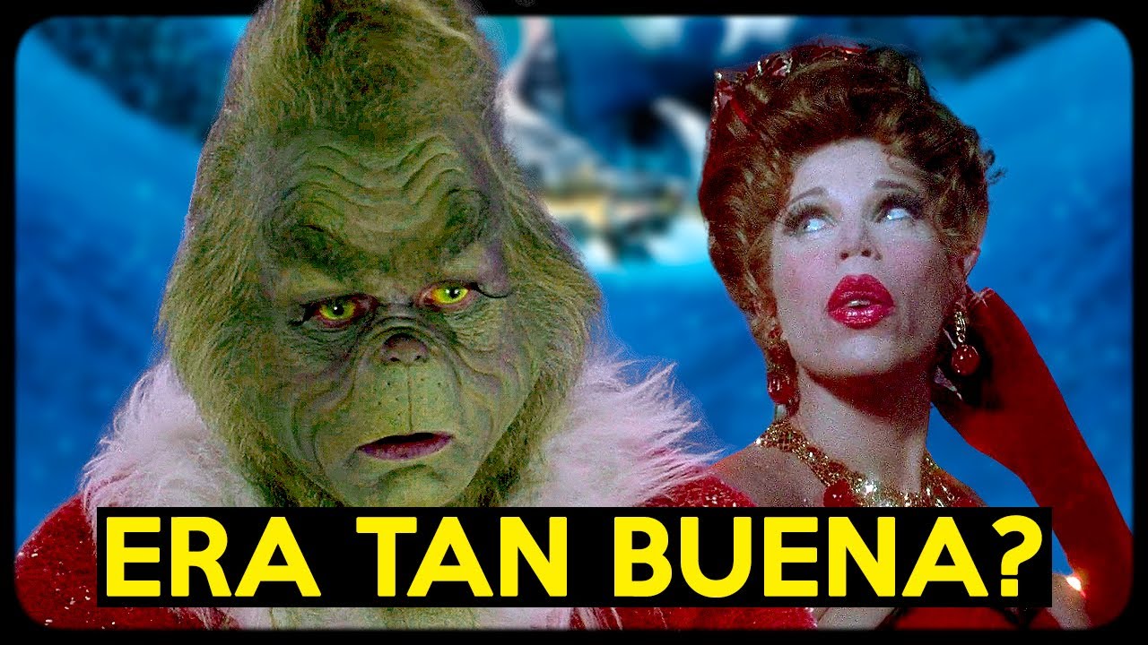 EL GRINCH del 2000 casi fue un DESASTRE POR CULPA DE JIM CARREY - YouTube