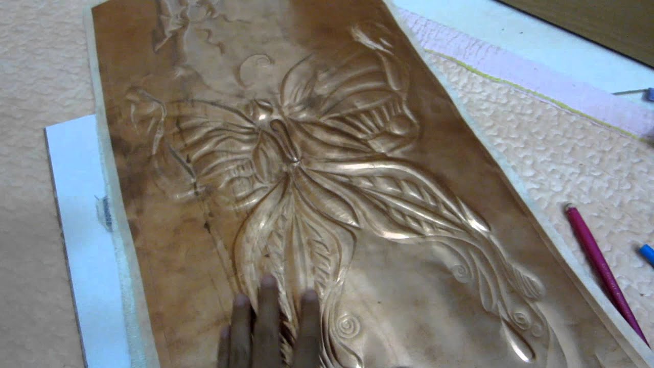 My Copper Tooling Assignment in Progress. - YouTube