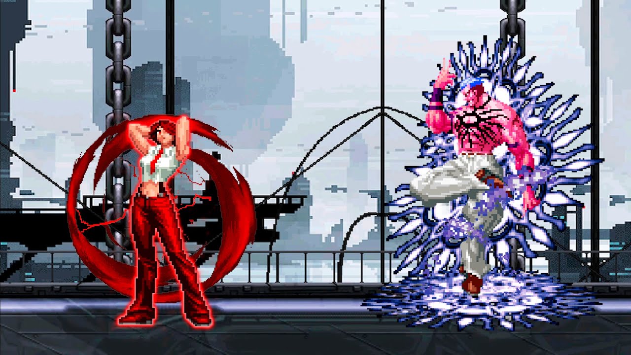 [KOF Mugen] Vanessa Team vs Ryuji Yamazaki Team - YouTube