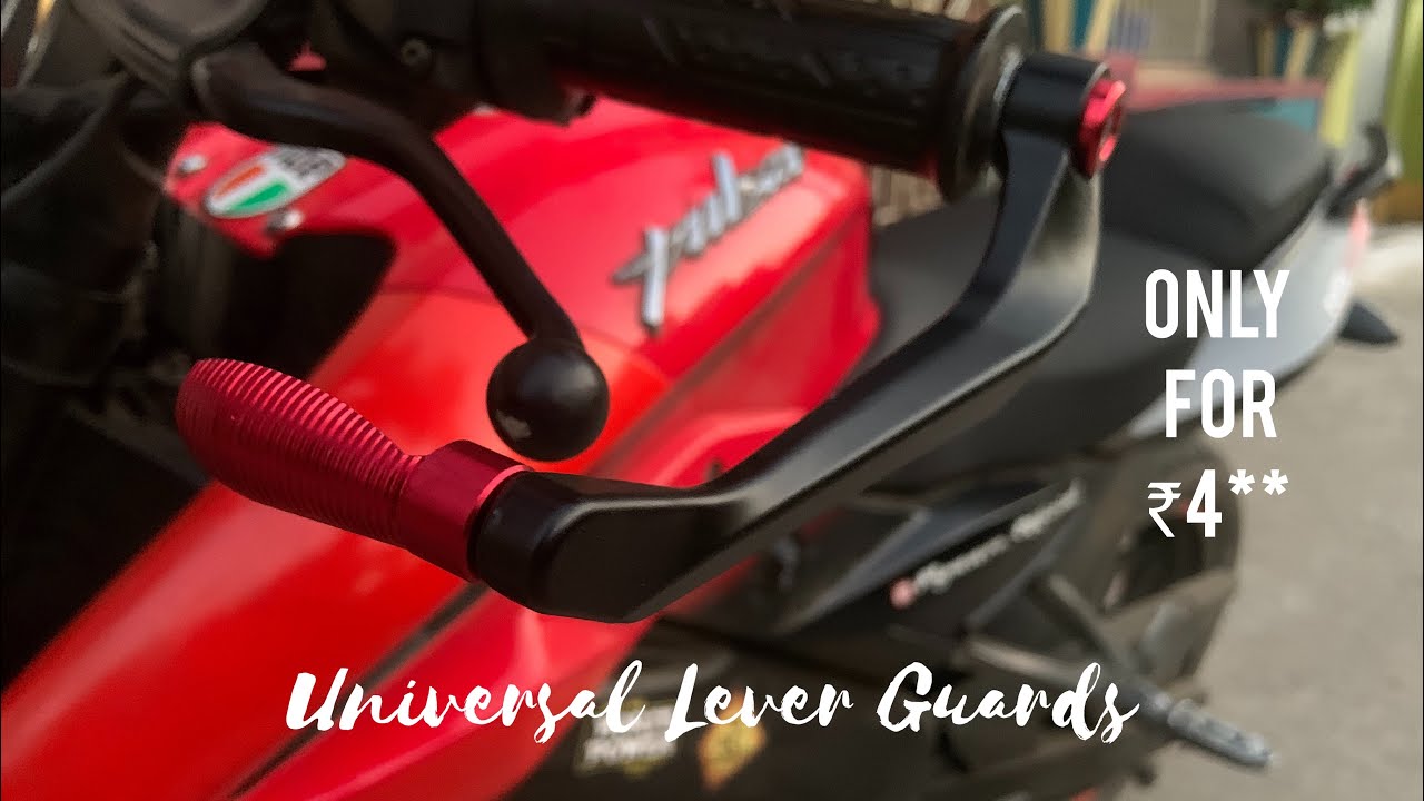 Best Lever Guard for Bikes | Installation | Handlebar Brake Clutch ...