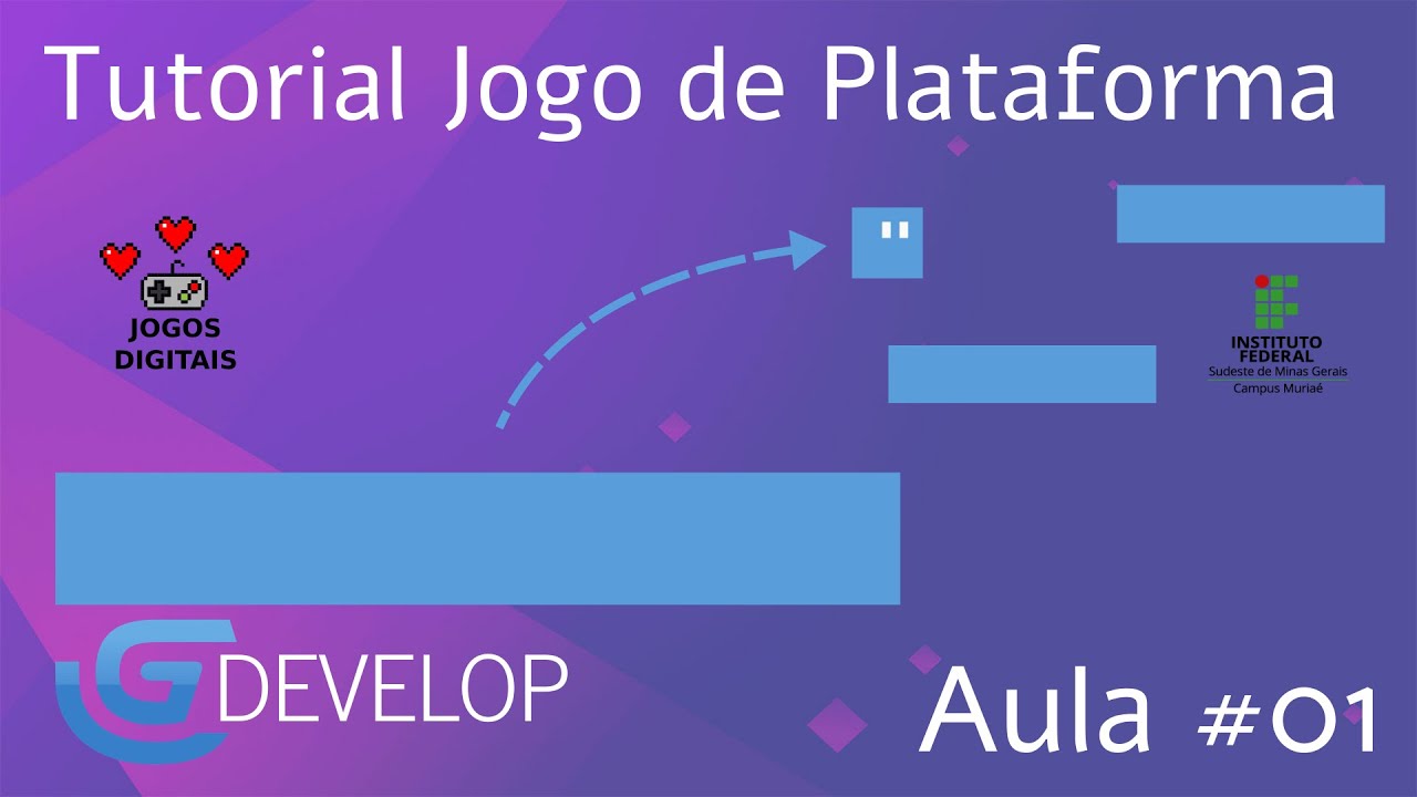 GDevelop 5 - Tutorial Jogos de Plataforma - Como criar um Projeto ...