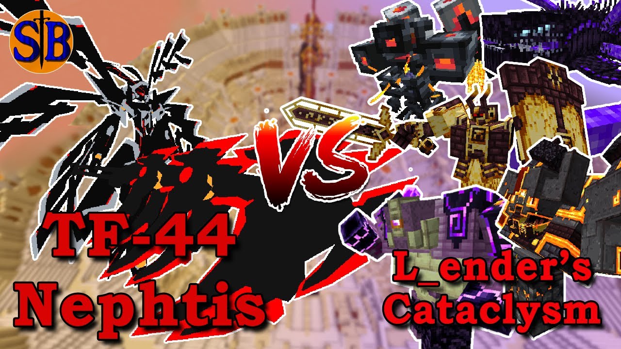 TF-44 Nephtis vs L_Ender's Cataclysm | Minecraft Mob Battle - YouTube