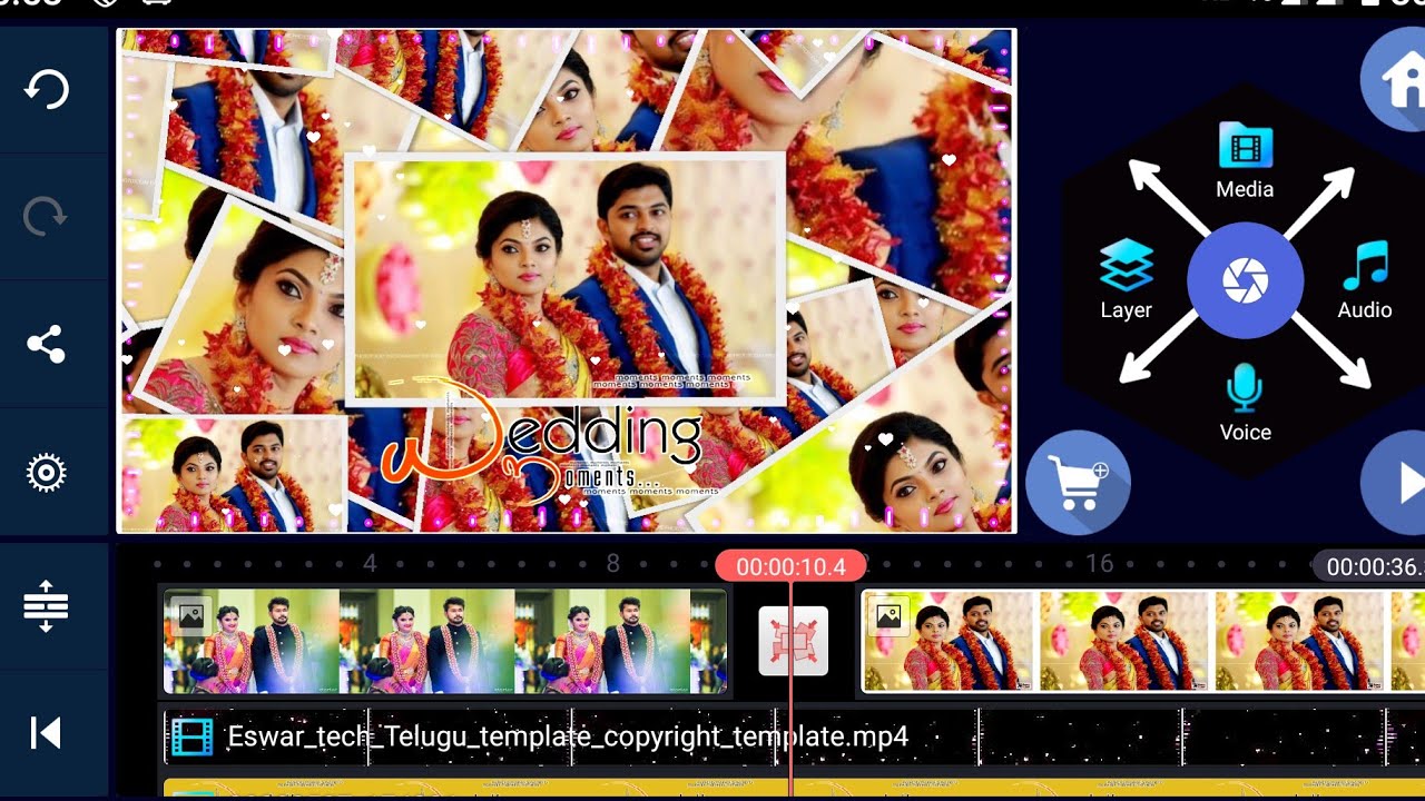 How to create Indian wedding editing videos for WhatsApp, wedding ...