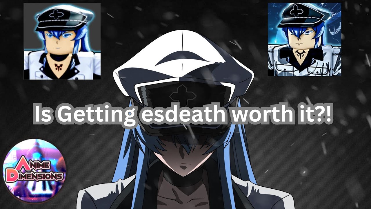 esdeath(esdeath awakened) show case in Anime Dimensions - YouTube