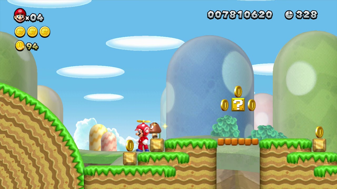 NSMBU Custom Level: Nostalgia - YouTube