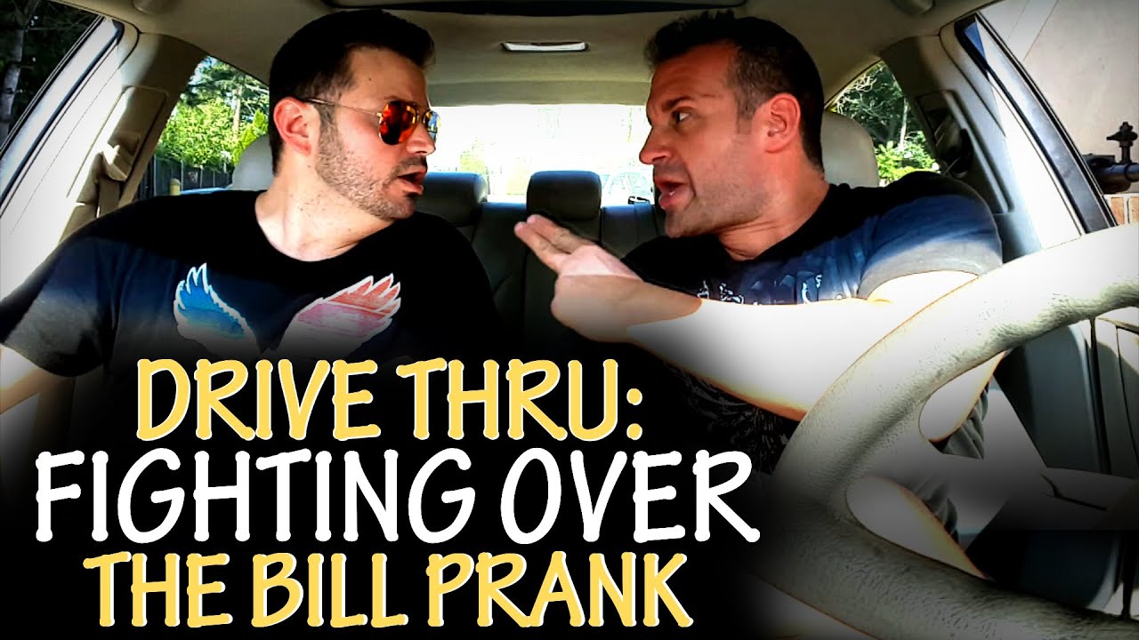 DRIVE THRU: FIGHTING OVER THE BILL PRANK | OLegendStudios - YouTube