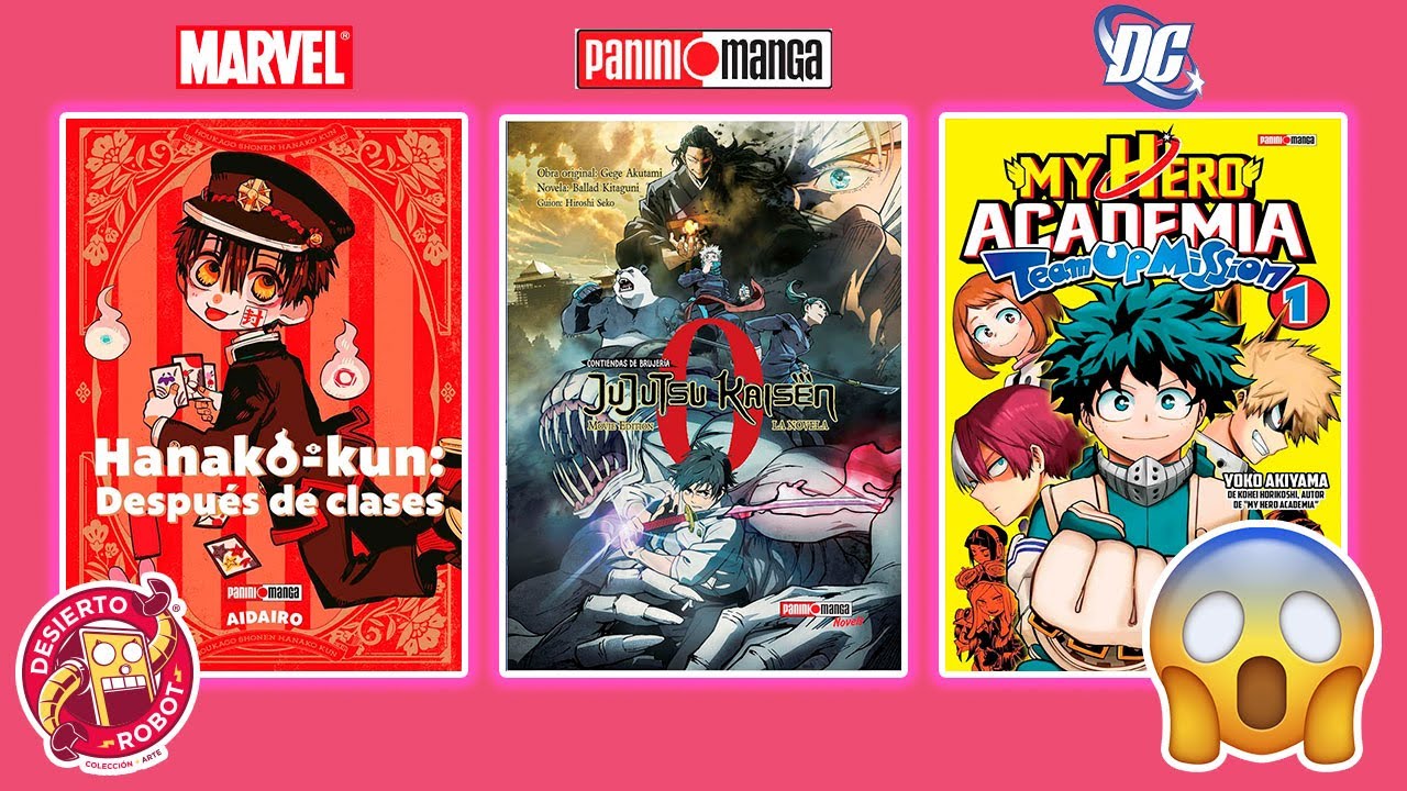 Hanako Kun, Nana: Estrenos Manga Panini, Marvel y DC en Desierto Robot ...