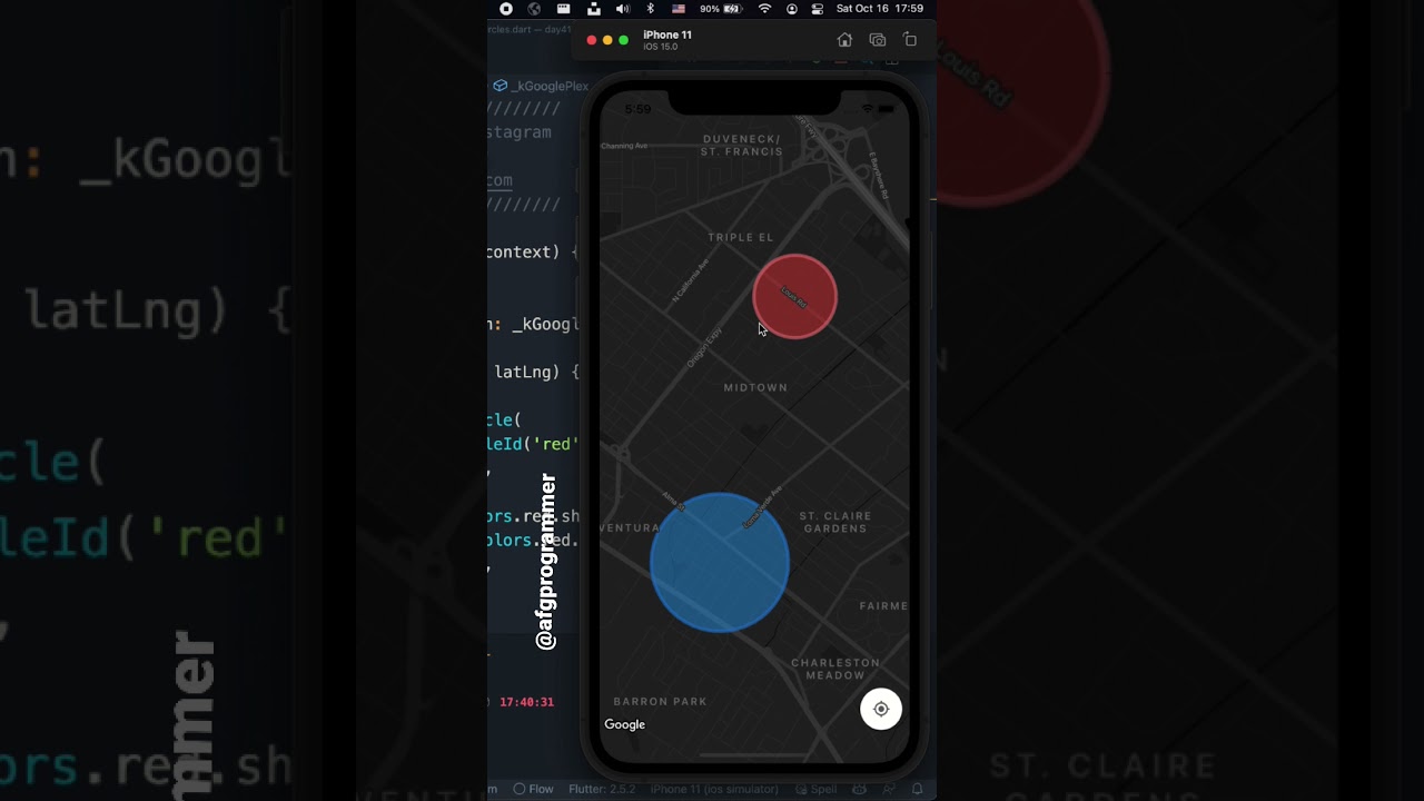 Flutter Google Map Example part 4 Day 41 shorts YouTube Flutter Google Map Example part 4 Day 41 shorts YouTube
